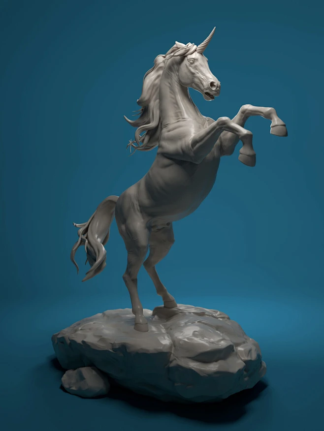 Unicorn Study-花瓣网