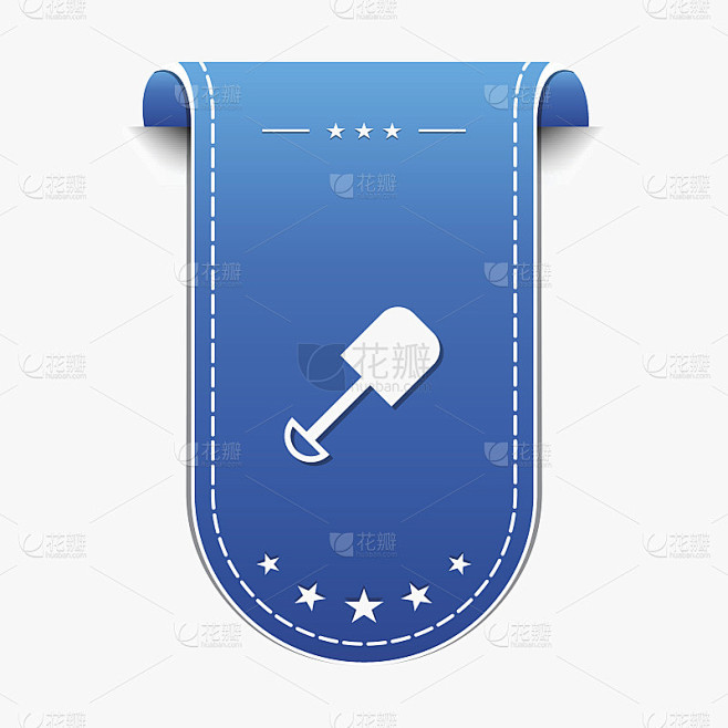Shoval蓝色矢量图标设计