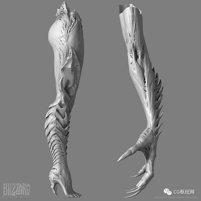 ZBRUSH CG人体素材 : ZBRUSH CG人体素材，后面就换更新zbrush怪物和场景的，人体的感觉已经