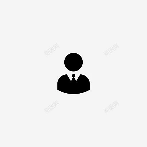 商务人士员工用户图标 icon 标识 标志 UI图标 设计图片 免费下载 页面网页 平面电商 创意素材-花瓣网