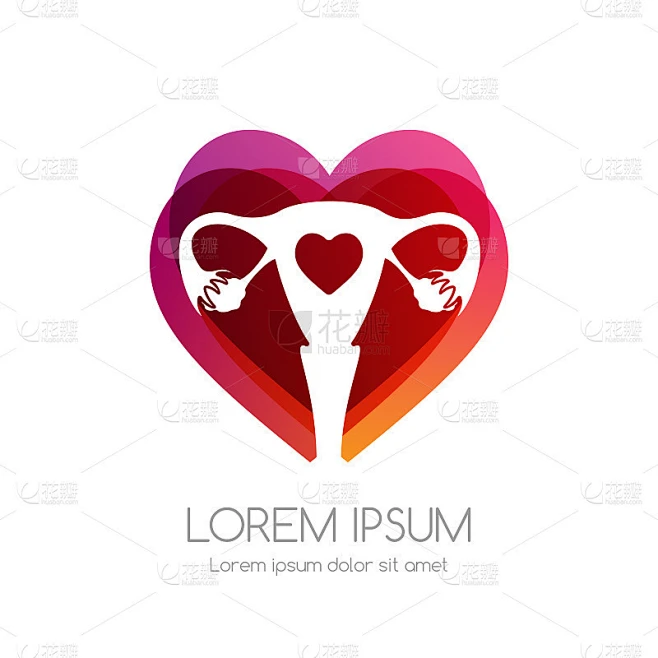 Medical emblem. Health care vector icon.素材-花瓣网