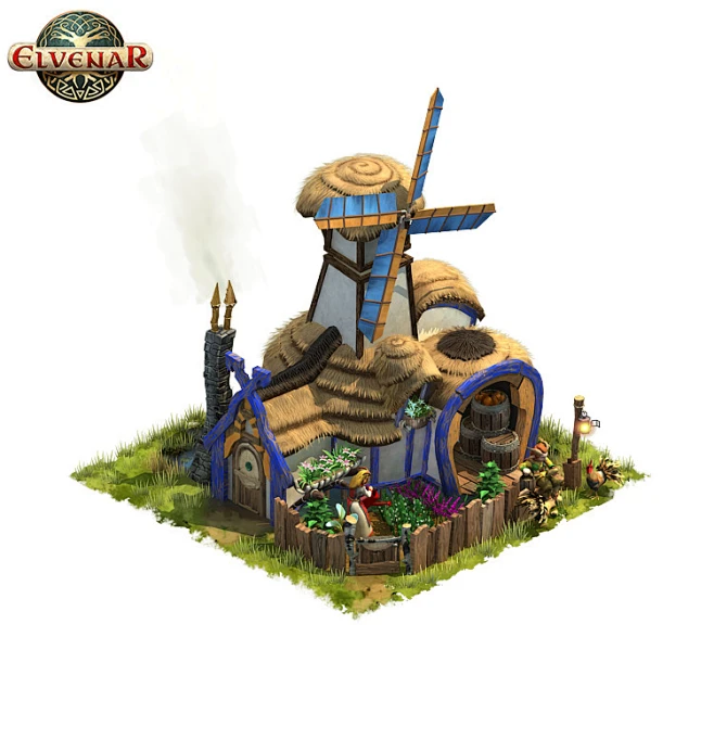 Halfling Farm #4-花瓣网