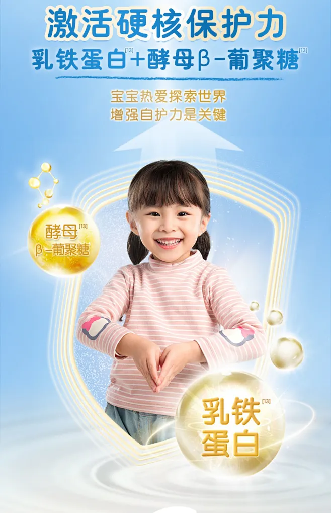 【买1罐赠1罐】伊利qq星榛高3岁以上儿童成长牛奶粉A2高钙4段700g-tmall.com天猫-花瓣网