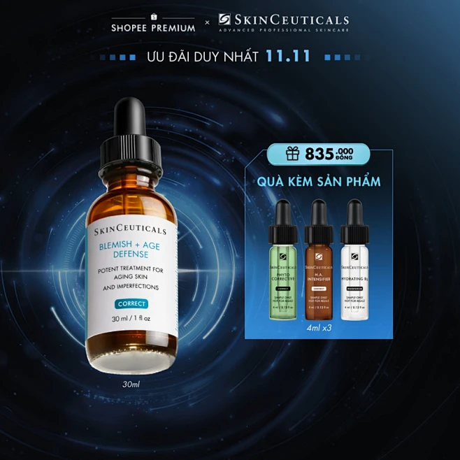 [Hannah Olala x SkinCeuticals] Skinceuticals Blemish+Age Defense giúp ...