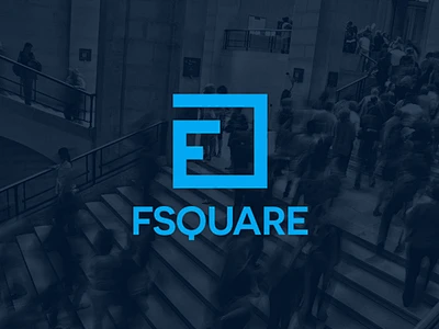 F Square Logo-花瓣网