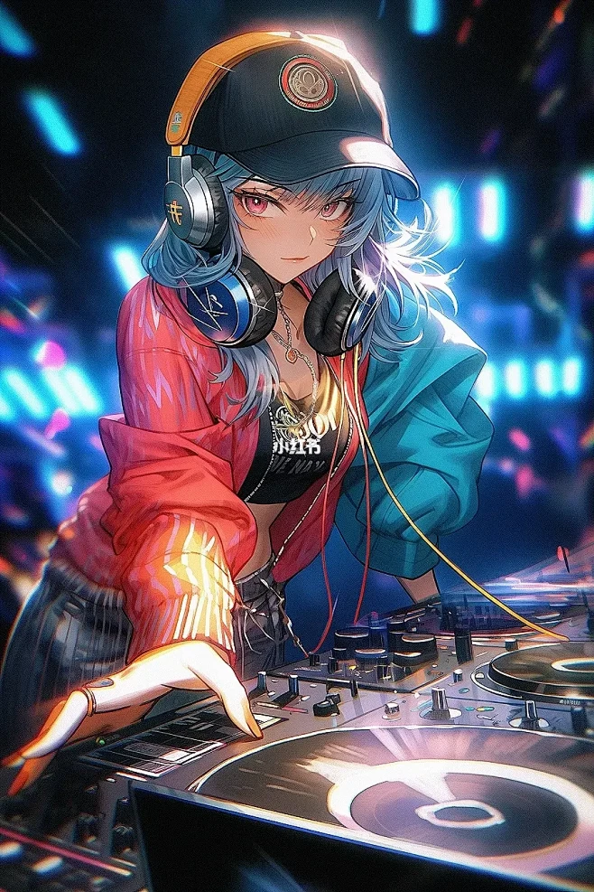 AI绘画｜DJ女孩