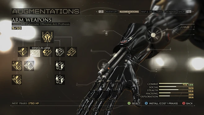 Deus Ex Mankind Divided Menus-花瓣网