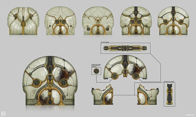 Warframe: Cetus Town structures and Props, Sean Bigham : Some of my ...