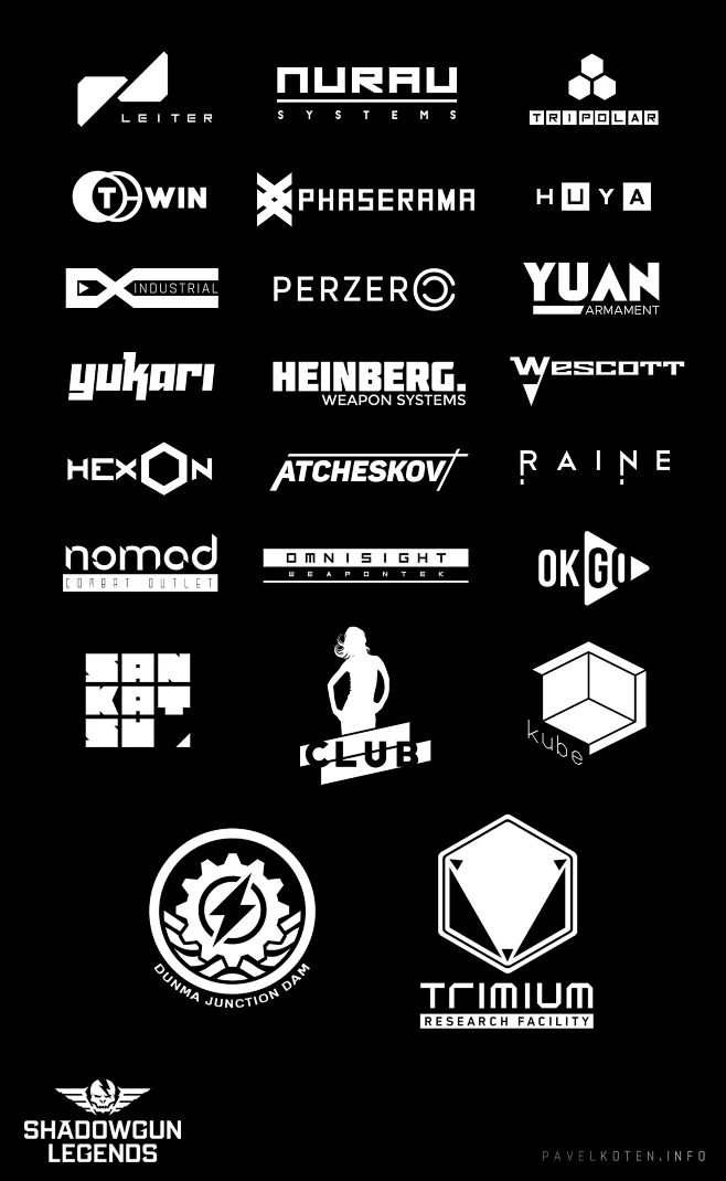 Shadowgun Legends (Logos Design)-花瓣网