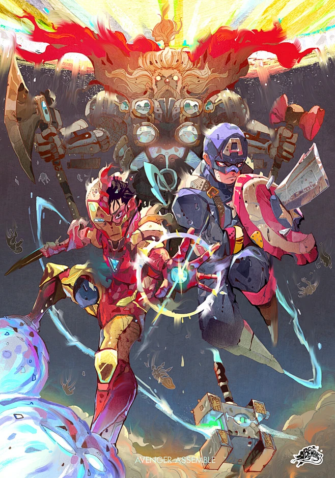 Ralph vs Hulk, Narupiti Harunsong : fanart wreck it ralph ralph vs hulk ...