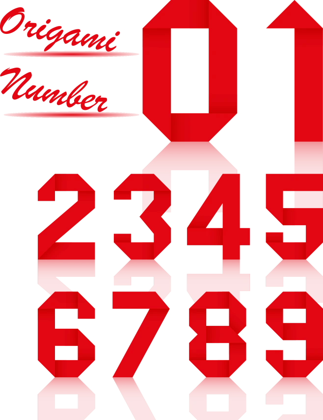 艺术数字 123456789-花瓣网