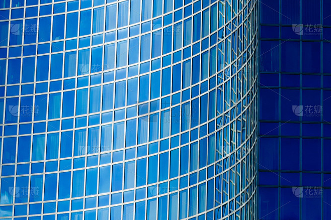 Windows office building for background