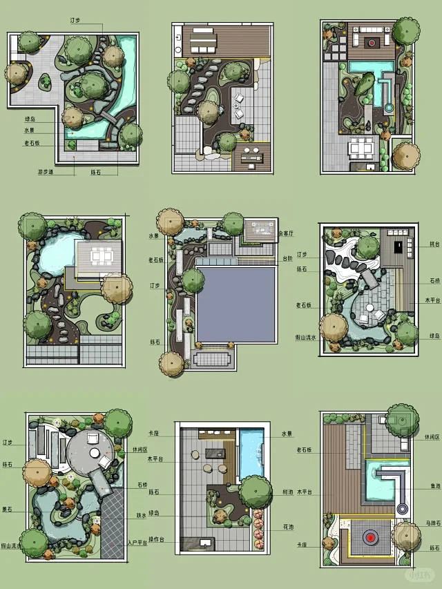 小院花园设计 - 小红书搜索-花瓣网