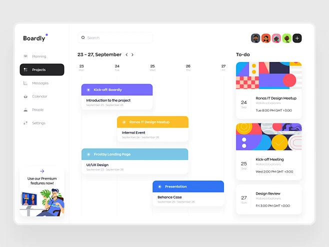 Task Manager Dashboard Concept dashboard mobile app mobile ui mobile ...