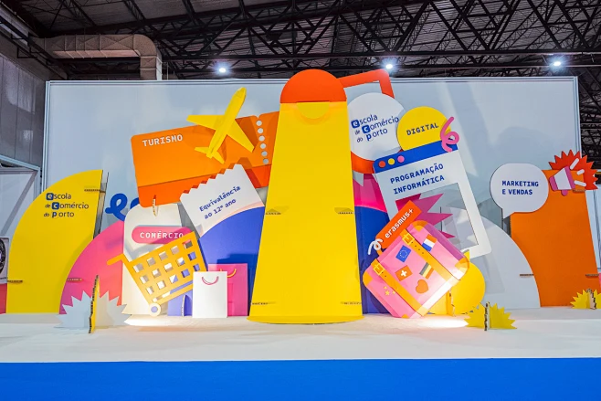 booth booth design cardboard Event exhibition stand expo Fair handmade ...