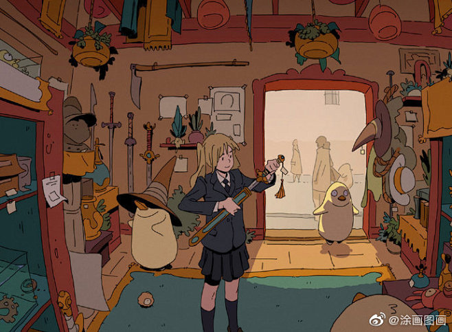 插画师 Varguy -花瓣网