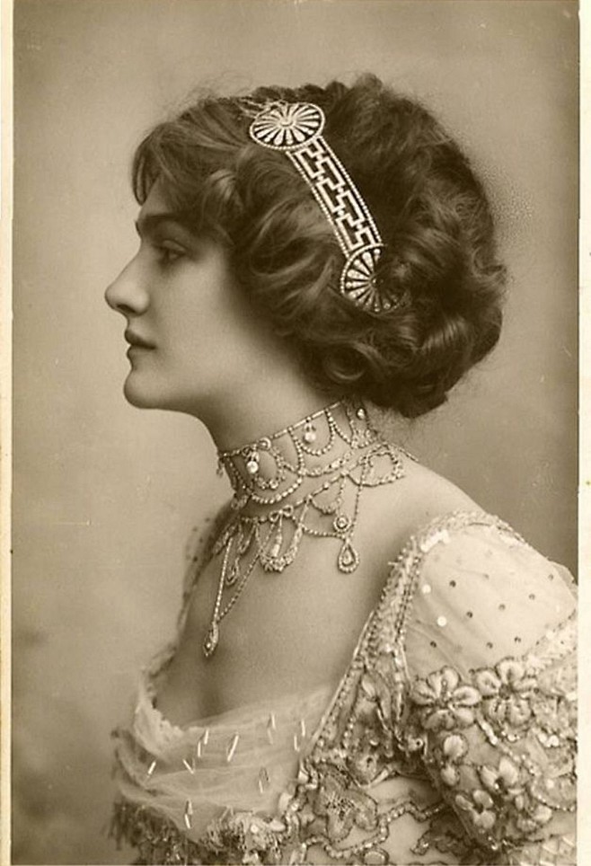 Lily Elsie（1886-1962）英国爱德华时期的美人