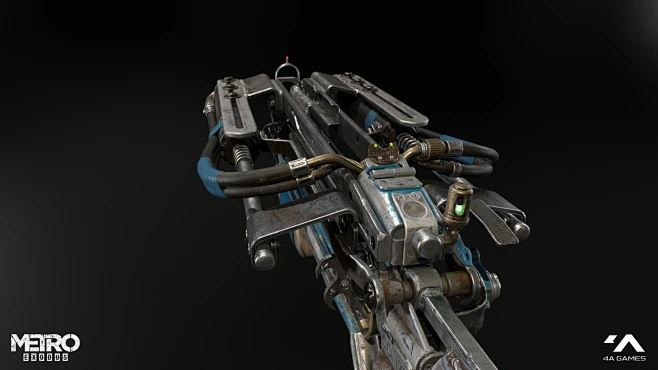 Helsing - Metro Exodus, Dmytro Butenko : Helsing crossbow for Metro ...