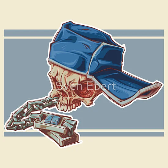 "Bonehead 0016" T-Shirts & Hoodies by Sven Ebert | Redbubble-花瓣网
