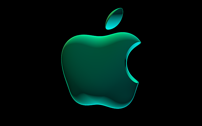3d苹果logo