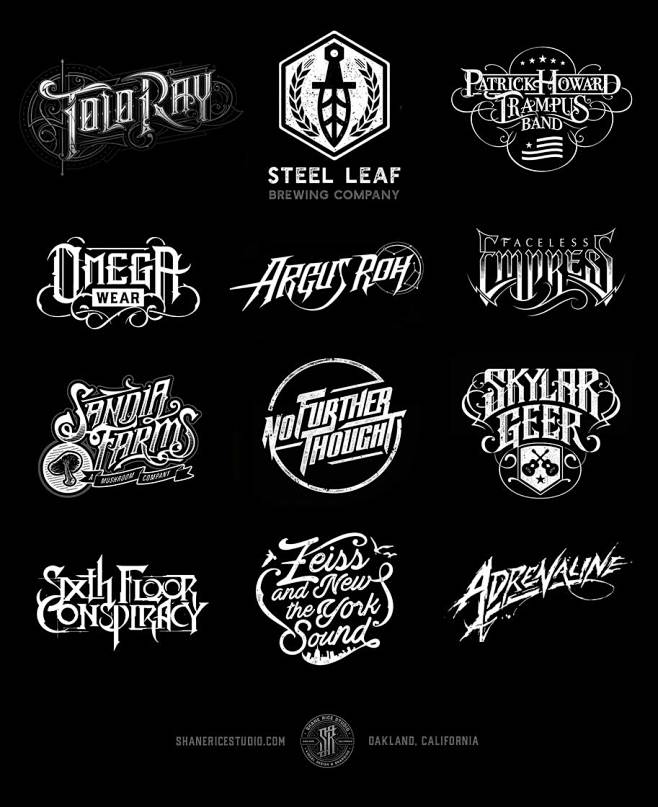 Metal Band Logo Design Examples