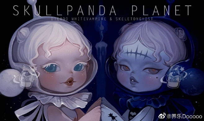 SKULLPANDA超话白化吸血鬼&幽灵。@SKULLPANDA_PLANET -花瓣网