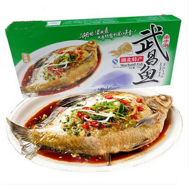 湖北特产可可哥梁子湖武昌鱼258g豆豉真空开袋即食熟食武汉特产-tmall.com天猫-花瓣网