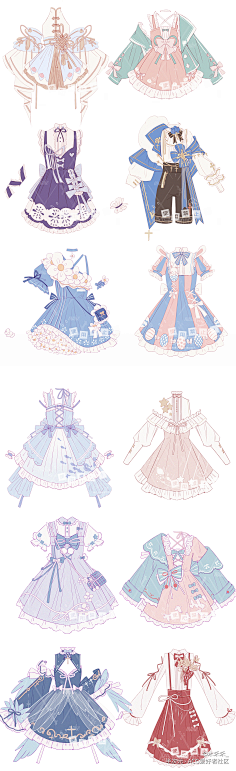 oc服装设计参考-其它-花瓣网|陪你做生活的设计师 | shu.com/user/profile ...