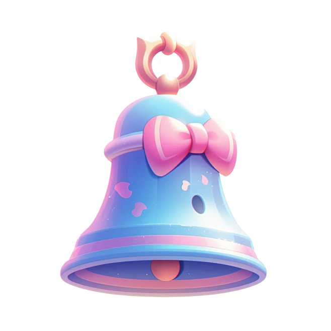 growthdesign030741_a_bell_3d_iconcartoon_clay_material_smooth_a ...