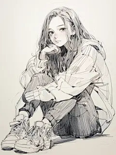 图片_速写图片素材-花瓣网