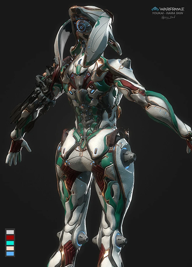 Warframe - Ivara Youkai, Alessandro Sarritzu : Alternate skin + brand ...