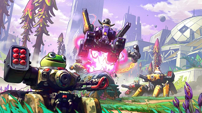 ANIMO Stars Arena - Key Art Illustrations-花瓣网