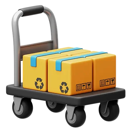 Package Dolly 3D Icon-花瓣网