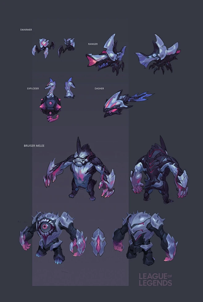 Swarm : League of Legends Anima Squad event - Primordians-花瓣网