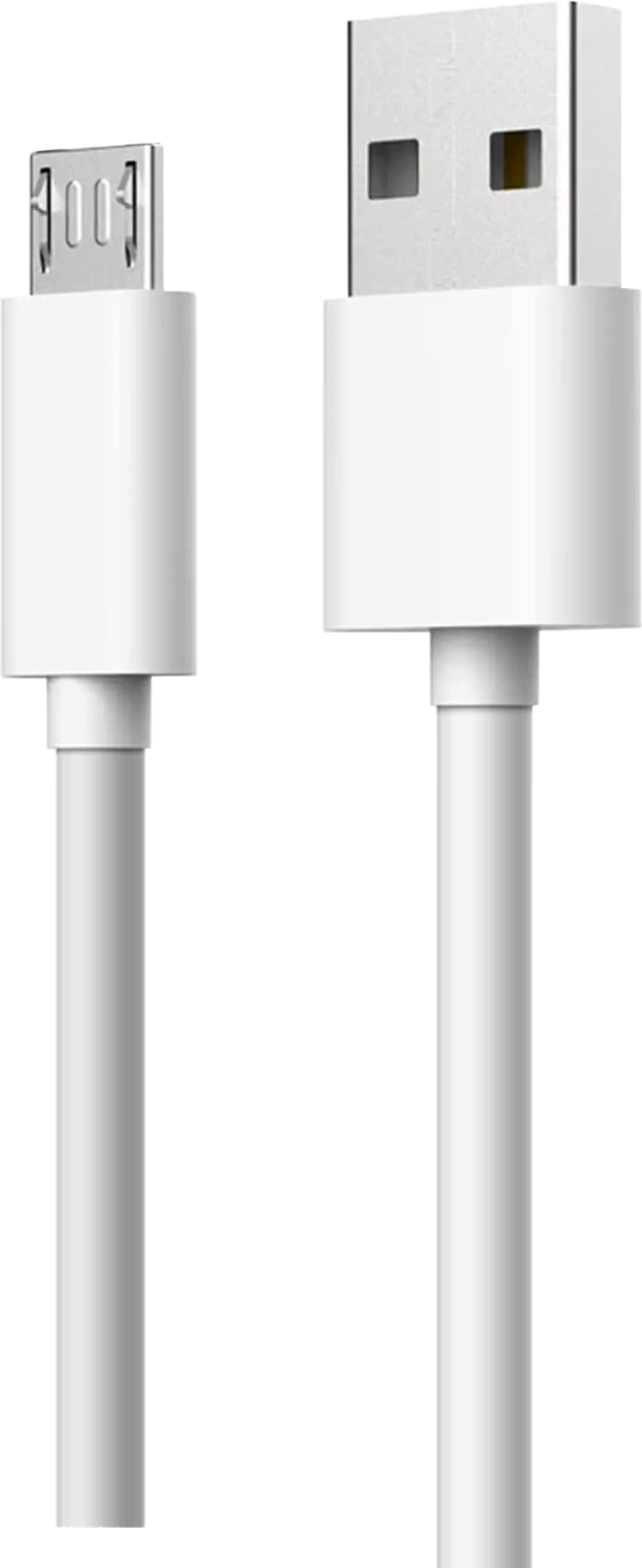 micro USB 数据线 充电线 png 白色