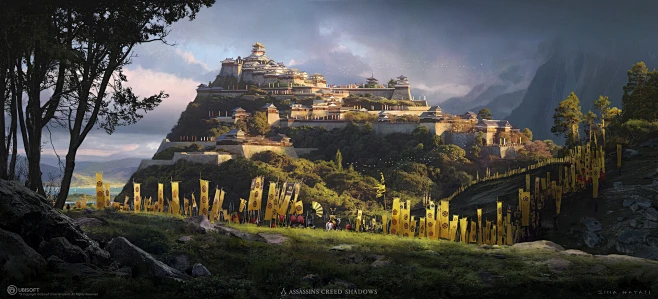 Assassin's Creed Shadows, Mountain Castle-花瓣网