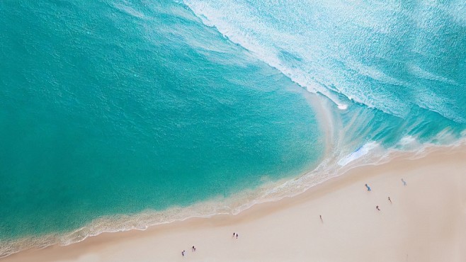 海边 沙滩 清新 4k 壁纸 @ 800x450 - 4K高清壁纸