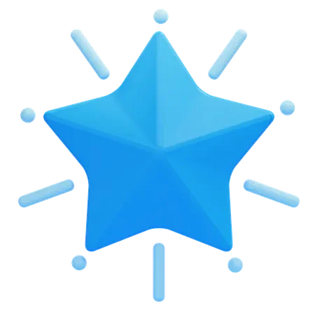 Reward Star 3D Icon-花瓣网