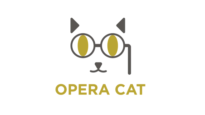 OPERA CAT : OPERA CAT LOGO-花瓣网