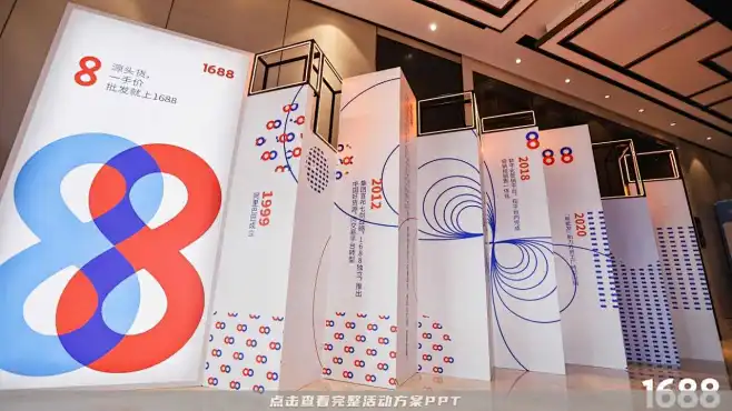 活动灵感集-企业历程展示篇（展板、门头、通道、立体字180+高清图创意呈现），更多活动方案PPT请关注@活动汪-花瓣网