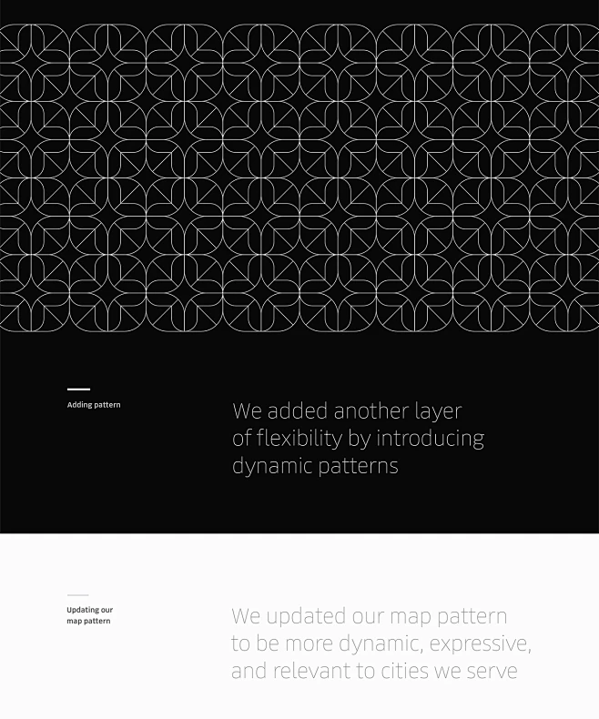Uber Rebrand: Color and Pattern Framework : As part of our new visual ...