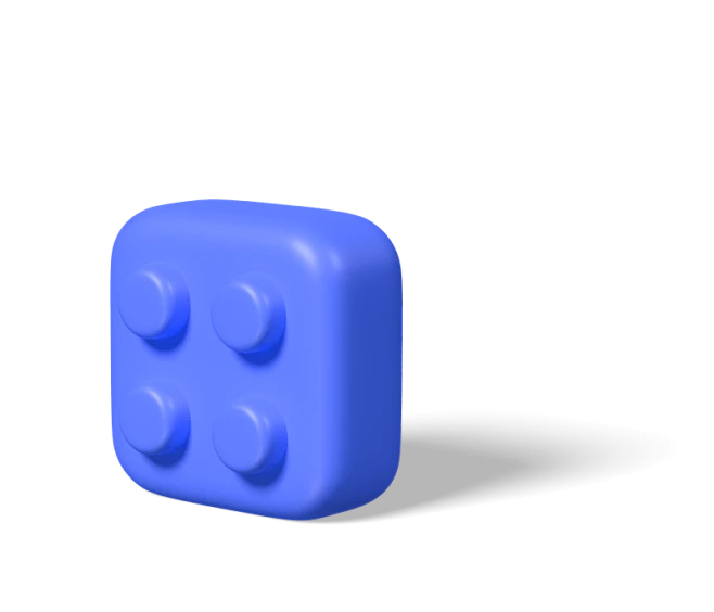 3d lego icon front view-花瓣网