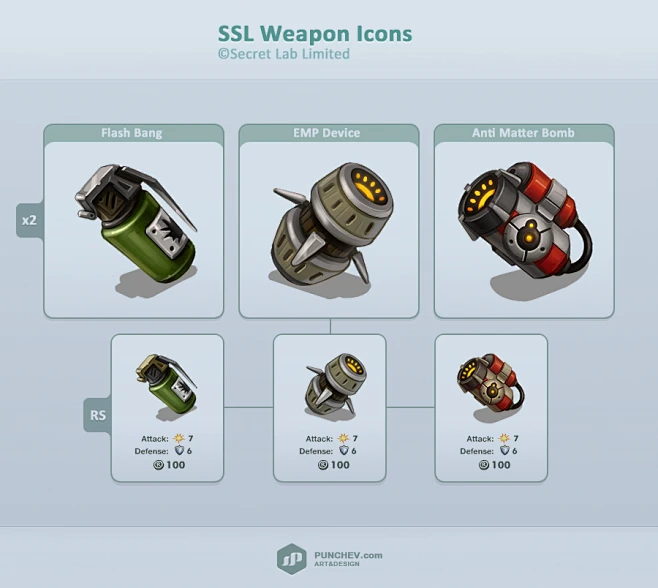 SSL_Weapon_Icons_04 by ScriptKiddy on deviantART-花瓣网