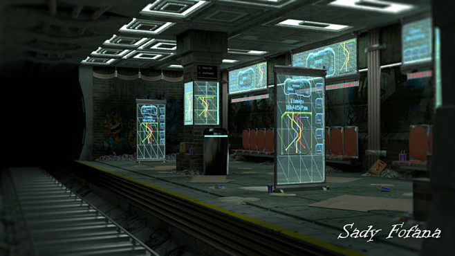 Metro Punk, Sady Fofana Metropunk subway was one of my firs