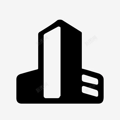 公司大楼城市图标 设计图片 免费下载 页面网页 平面电商 创意素材-花瓣网