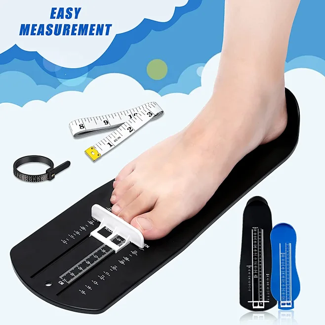 Amazon.com: 2 Pieces Foot Measuring Device Shoe Feet Measuring Ruler ...