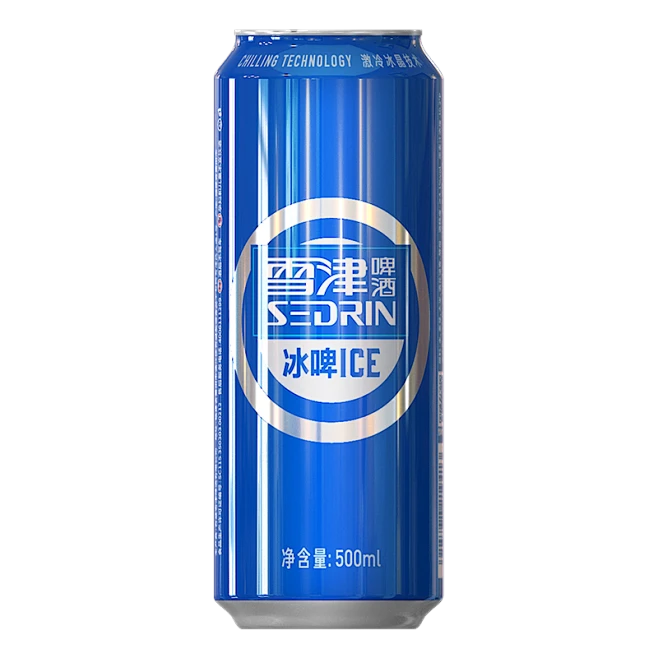 Sedrin/雪津蓝冰啤酒500ml*12听整箱熟啤酒促销包邮罐装啤酒-tmall.com天猫-花瓣网