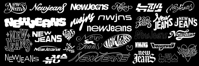 NewJeans logo设计