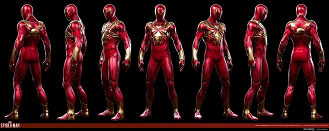 Marvel's Spider-Man: Iron-Spider Suit, Henrique Naspolini : Art ...