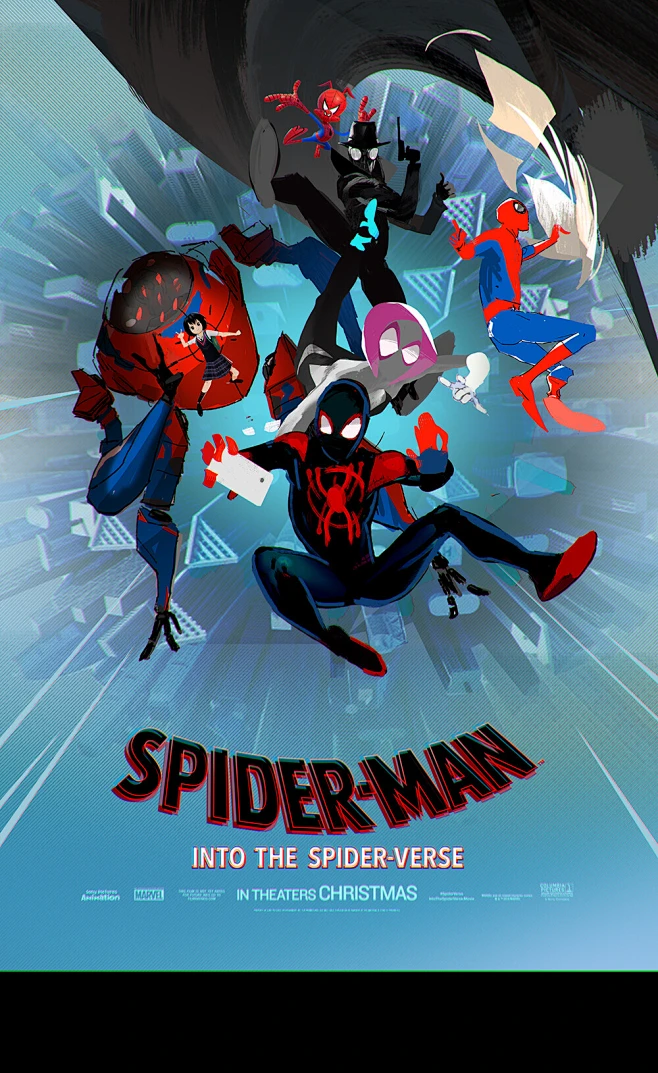 Into the Spider verse Work, Casper Konefal : Just some marketing ...